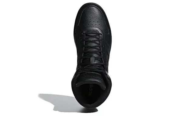 Adidas Hoops 2.0 Mid High Top Sneakers - Black