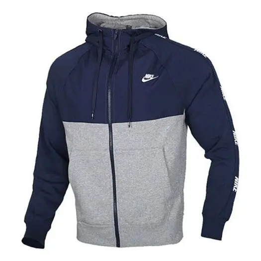 Nike As Sportswear Ce Fz Bb Hybri 'navy Grey