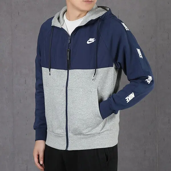 Nike As Sportswear Ce Fz Bb Hybri 'navy Grey