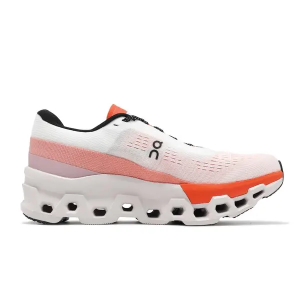 On Cloudmonster 2 Athletic Sneakers - Undyed/flame