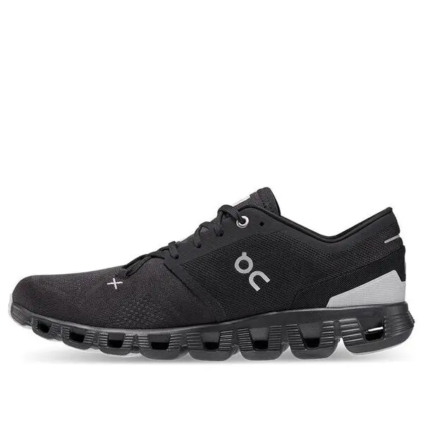 On Cloud X 3 Athletic Sneakers - Black