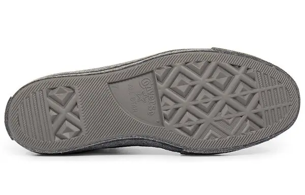 CONVERSE J.w. Anderson X Chuck 70 Hi Top Felt Sneakers - Grey
