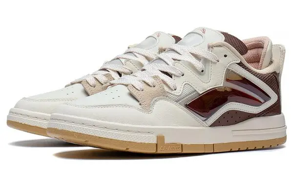 LI-NING Wave Pro Sneakers - White/grey/brown