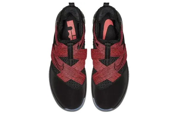 Nike Lebron Soldier Basketball Sneakers - Blackred