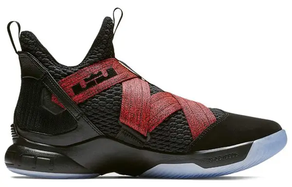 Nike Lebron Soldier Basketball Sneakers - Blackred