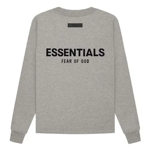 Fear Of God Ss22 Relaxed Crewneck Dark Oatmeal - None