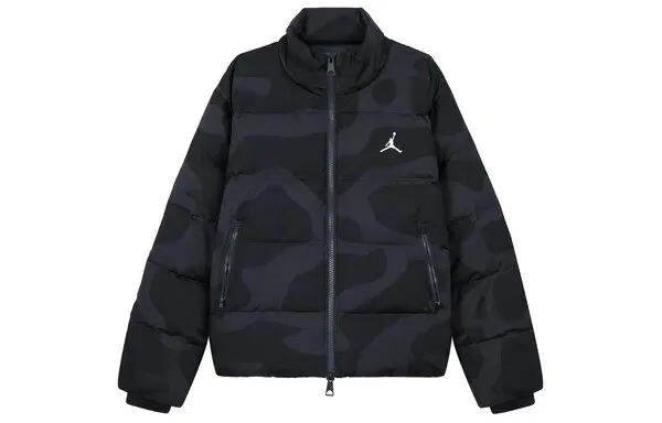 JORDAN Air Flight Heritage Down Jacket - Off/noir