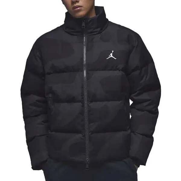 JORDAN Air Flight Heritage Down Jacket - Off/noir