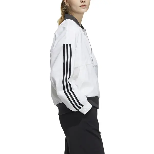 Adidas Stripe Colorblock Logo Jacket