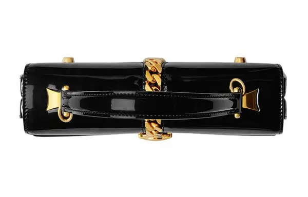 Gucci Sylvie 1969 Leather Hand Bag Mini