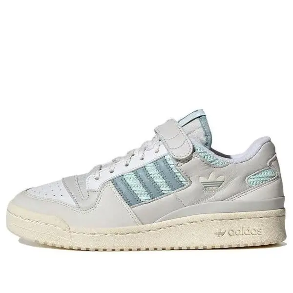 Adidas Originals Forum Low Sneakers - Light Gray/white/blue