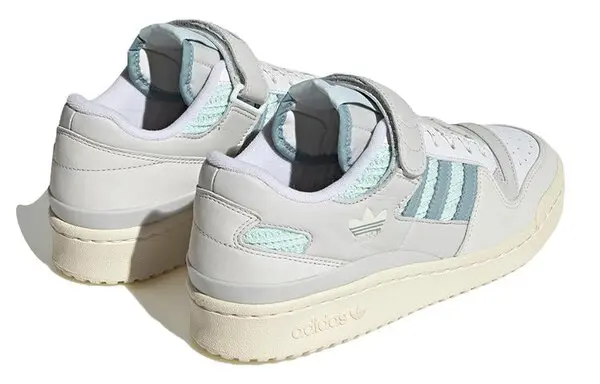 Adidas Originals Forum Low Sneakers - Light Gray/white/blue