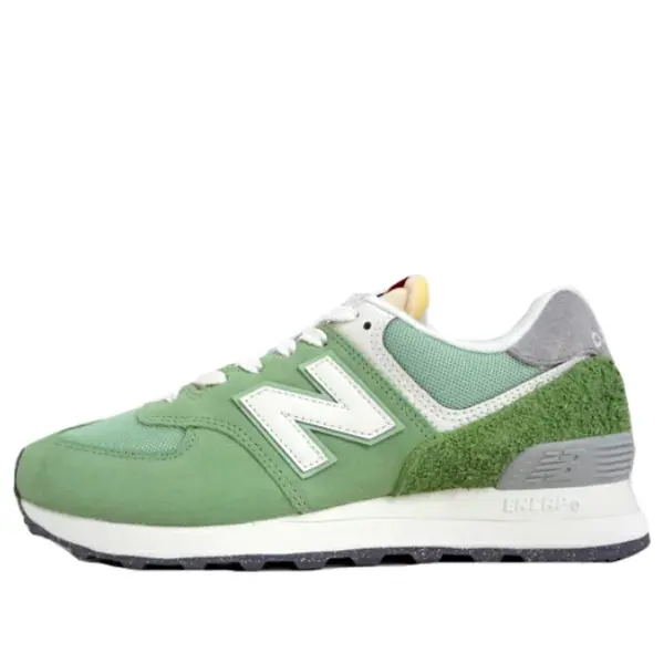 NEW BALANCE 574 Lace-up Sneakers - Chive Sea Salt