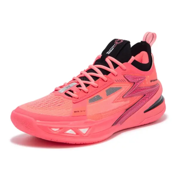 361 DEGREES Big3 5.0 Pro Athletic Sneakers - Red/black
