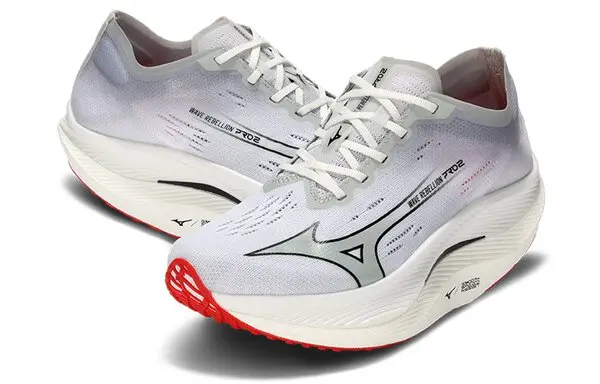 Mizuno Wave Rebellion Pro 2 - Grey/white/red