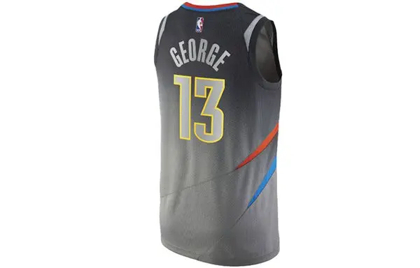 Nike Paul George Okc City Edition Swingman Jersey 13