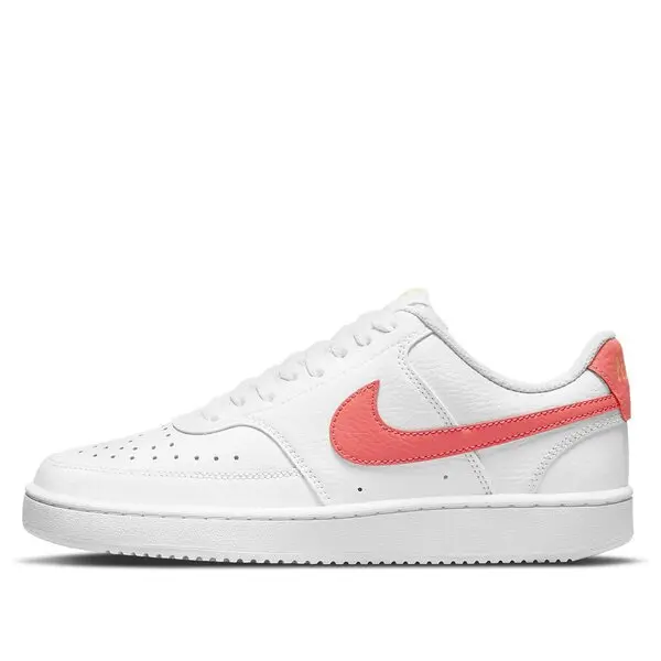 Nike Court Vision Low Top Sneakers - White/red