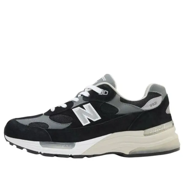 NEW BALANCE 992 Miusa Athletic Sneakers - Black/grey