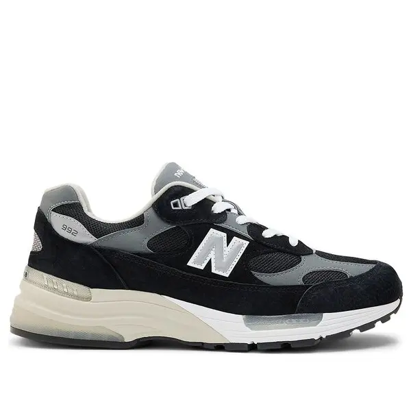 NEW BALANCE 992 Miusa Athletic Sneakers - Black/grey