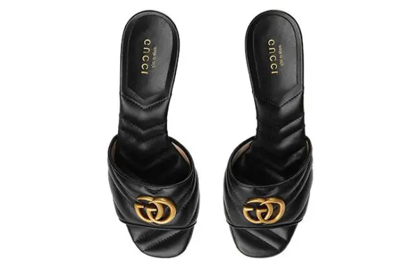 Gucci Marmont Double G Slide Sandal