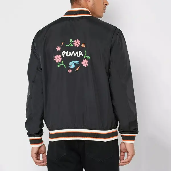PUMA X Randomevent Graphic Logo Bomber Jacket