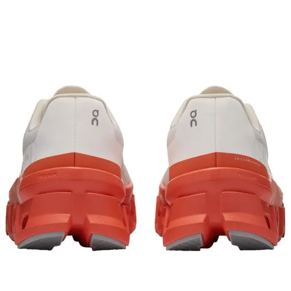 On Cloudmonster Sneakers - White/flame