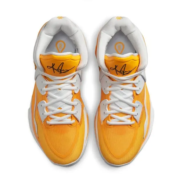 Nike Mid Top Basketball Sneakers - Yellow