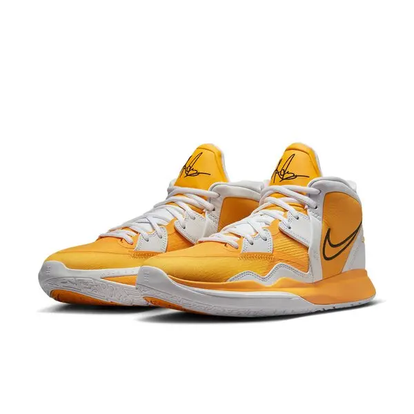 Nike Mid Top Basketball Sneakers - Yellow