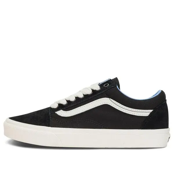 VANS Old Skool Oversized Lace Sneakers - Black/light Blue