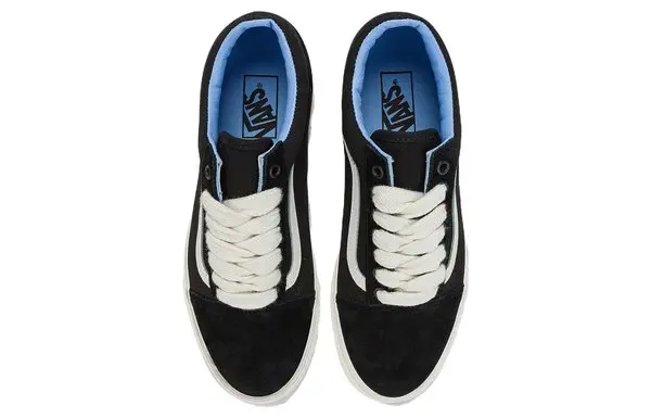 VANS Old Skool Oversized Lace Sneakers - Black/light Blue