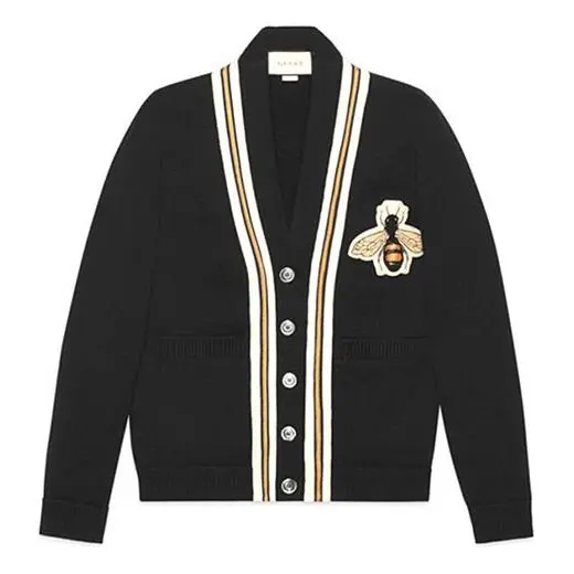 Gucci Bee Patch Cardigan
