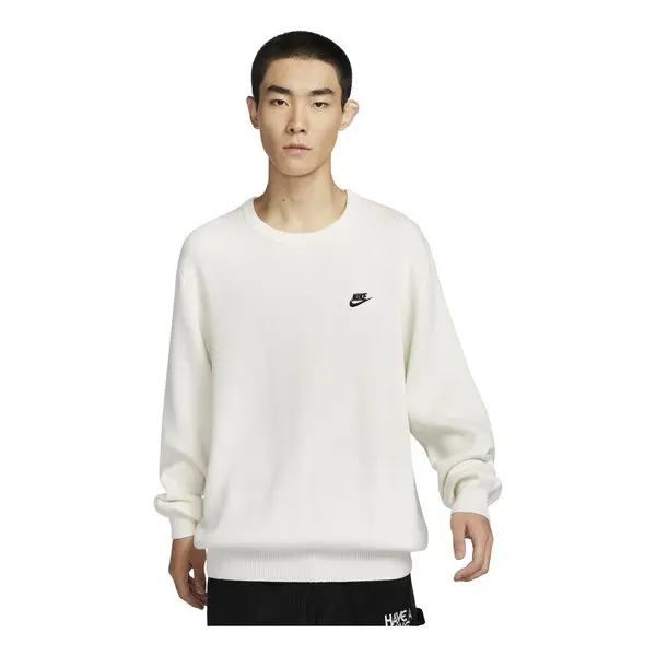 Nike Club Crew Sweatshirt - White