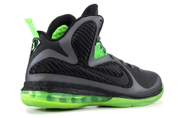 Nike Lebron 'dunkman' Athletic Sneakers - Dark Grey/black