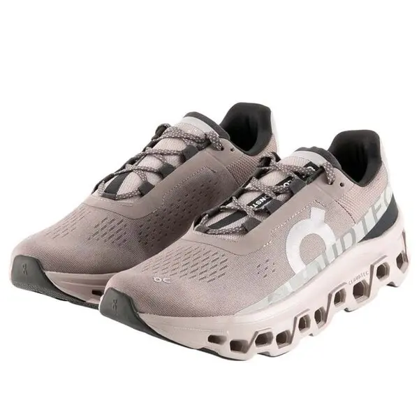 On Cloudmonster Sneakers - Cinder/fog