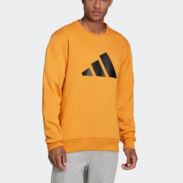 Adidas Crewneck Pullover With Large Logo