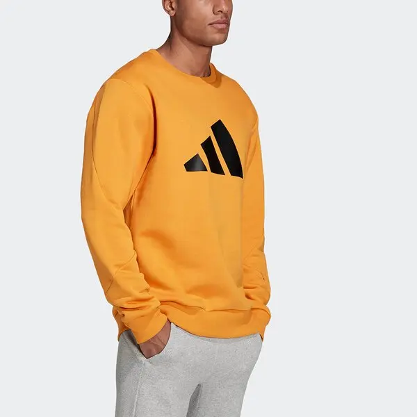 Adidas Crewneck Pullover With Large Logo