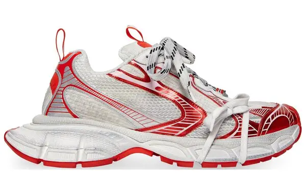 Balenciaga 3xl Sneakers - White/red