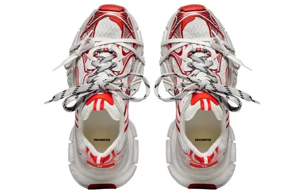 Balenciaga 3xl Sneakers - White/red