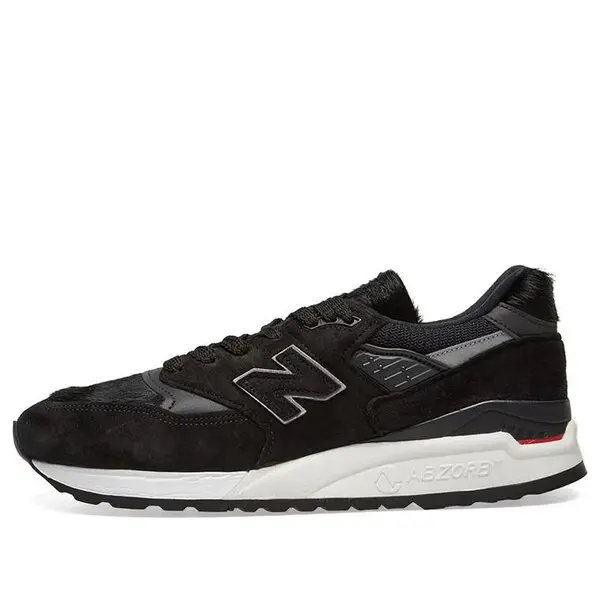 NEW BALANCE 998 " Pony Hair" Athletic Sneakers - Black