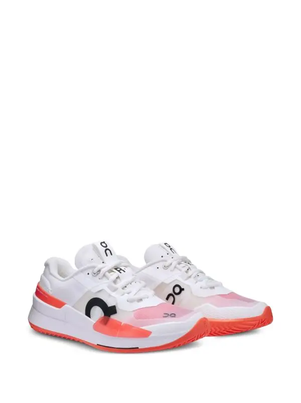 On The Roger Pro 2 Clay Tennis Shoes - White/orange