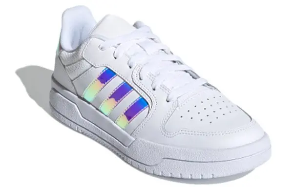 Adidas Entrap Low Top Sneakers - White/blue
