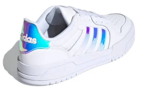 Adidas Entrap Low Top Sneakers - White/blue