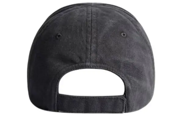 Balenciaga Embroidered Logo Baseball Cap - Black/blue