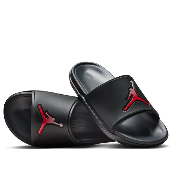JORDAN Paris Saint-germain Jumpman Slides - Black/red