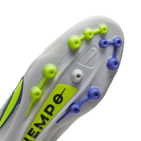 Nike Legend Elite Ag Football Boots - Gray/blue/black