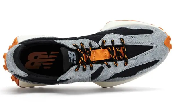 NEW BALANCE 327 Sneakers - Black/greyblue