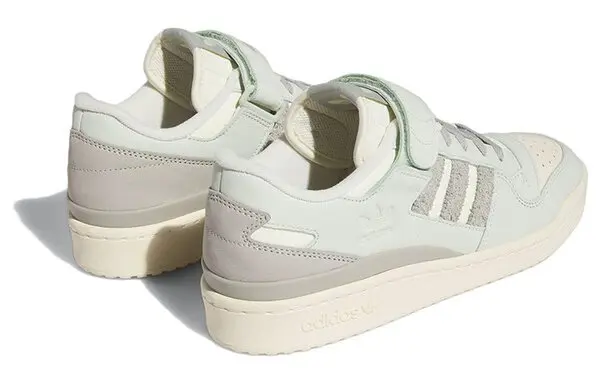 Adidas Originals Forum 84 Low Sneakers - Gray/green/cream