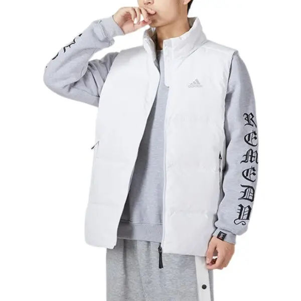 Adidas Down Vest - White