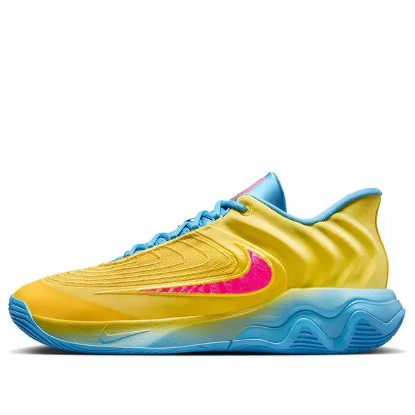 Nike Giannis Immortality 4 Athletic Shoes - Lightning/university Blue/barely Volt