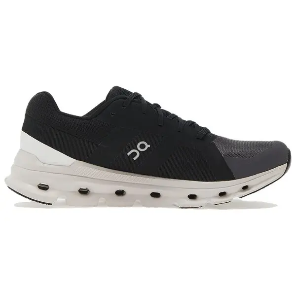 On Cloudrunner Athletic Lace Up Sneakers - Eclipse/frost